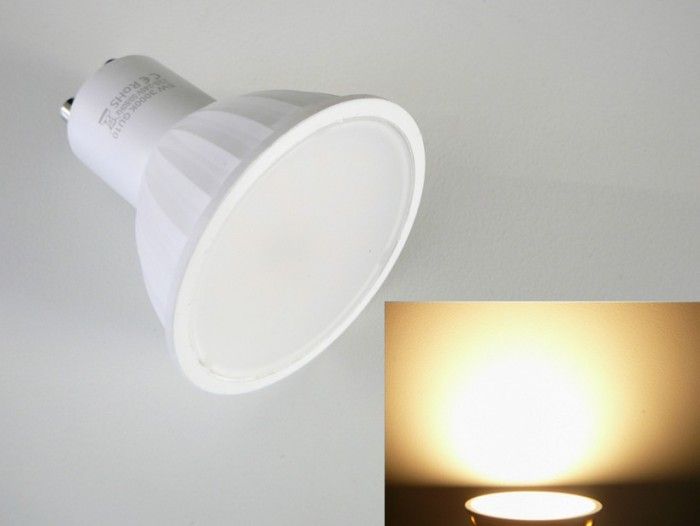 LED žárovka 230V AC patice GU10 5W LUMENMAX (náhrada 35W halogen ... LED žárovka 230V AC patice GU10 5W LUMENMAX (náhrada 35W halogen ...